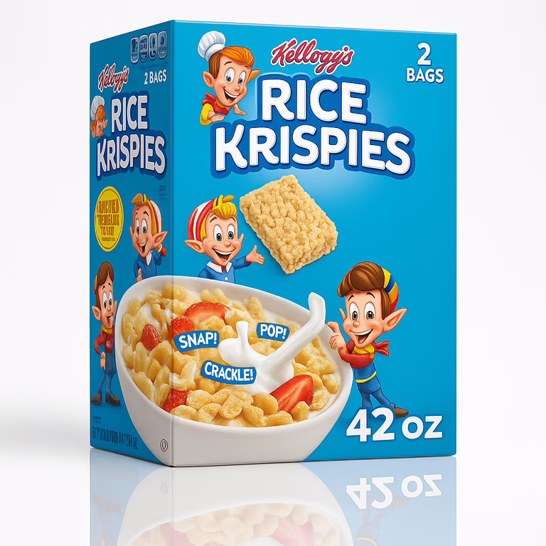 Cereal rice krispies – arroz tostado (Kelloggs) 42 oz 2 lb – MercoCaribe