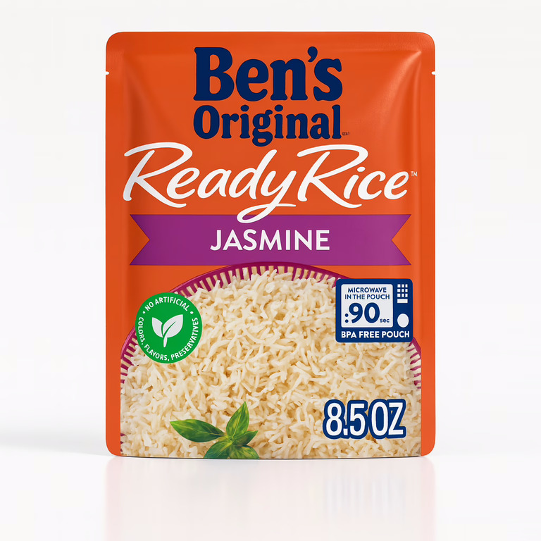 Arroz jazmine – rice jazmine (Bens Original) 8.5 oz 240 g – MercoCaribe